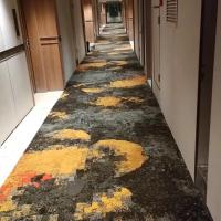 China 5 Star Hotel Hallway Corridor High Pile Luxury Axminster Printed Carpet Wall to Wall for sale
