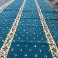 China Prayer Room Soft Carpet Yarn for Mosque Wall-to-Wall Church Nylon Carpet Roll for sale