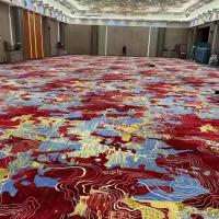 China 80%wool 20%nylon Fire Resistant Axminster Cut Pile Hotel Casino Event Venue Carpet for sale