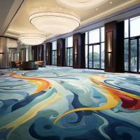 China 80%wool 20%nylon Fire Resistant Axminster Cut Pile Hotel Casino Event Venue Carpet for sale