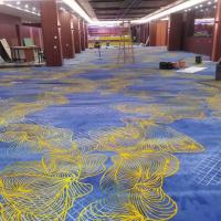 China 80%wool 20%nylon Fire Resistant Axminster Cut Pile Hotel Casino Event Venue Carpet for sale