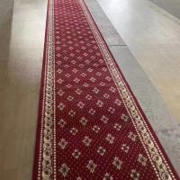 China Rectangle Muslim Wall to Wall Prayer Carpet Roll Tapis de Mosque Carpet for Mosque for sale
