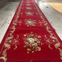 China Rectangle Muslim Wall to Wall Prayer Carpet Roll Tapis de Mosque Carpet for Mosque for sale