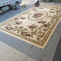 China Muslim Wall to Wall Prayer Carpet Roll for Mosque Soft Carpet in Traditional Design for sale