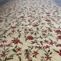 China Soft Carpet Yarn For Prayer Room Mosque Style Commercial Wall to Wall Carpet Roll for sale