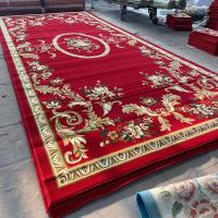 China Soft Carpet Yarn For Prayer Room Mosque Style Commercial Wall to Wall Carpet Roll for sale