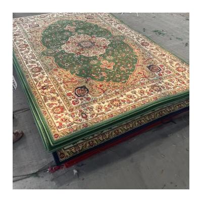 China Customized Color Muslim Wall to Wall Prayer Carpet Roll for Mosque Soft and Durable for sale