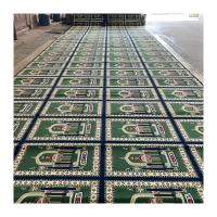 China Meeting Room Muslim Mosque Design Prayer Carpet with Puzzle Pattern and Customized Size for sale
