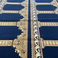 China Meeting Room Muslim Mosque Design Prayer Carpet with Puzzle Pattern and Customized Size for sale