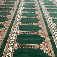 China Custom Rectangle Muslim Mosque Design Masjid Prayer Carpet And Meeting Room Mosque Carpet for sale
