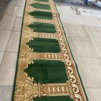 China Custom Rectangle Muslim Mosque Design Masjid Prayer Carpet And Meeting Room Mosque Carpet for sale