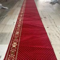 China 80% Wool and 20% Nylon Meeting Room Muslim Mosque Design Masjid Prayer Carpet for sale