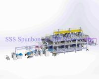 China Streamline Non Woven Fabric Production Line for sale