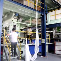 China ABB 1500T Annual Non Woven Fabric Production Line With Siemens AC Motor for sale