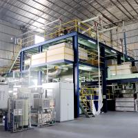 China ABB 1500T Annual Non Woven Fabric Production Line With Siemens AC Motor for sale