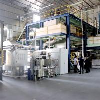 China Full Non Woven Fabric Making Machine With Compact Design for sale