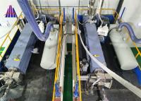 China PP SSMMS SMMS Spunbond Meltblown Fabric Production Line Hot Air Drawing for sale