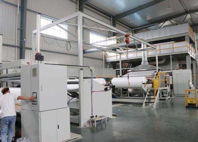 China PP SMMS Non Woven Fabric Manufacturing Machine 150gsm 550m/Min for sale