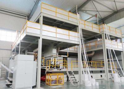 China High Capacity SMS SMMS Non Woven Roll Making Machine 120gsm For Textile Industry for sale