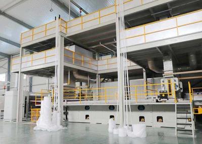 China 1500KW PP Spunbond Meltblown Fabric Production Line For Sugical Gown for sale
