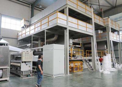 China 250gsm 2400mm Meltblown Fabric Production Line High Yield for sale