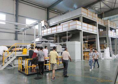 China Electrostatic Electret Treatment Meltblown Fabric Production Line With CE for sale