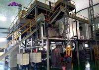 China Professional SMS SMMS SXS PP spunbond Nonwoven production line for surgical gown cap shoe cover for sale