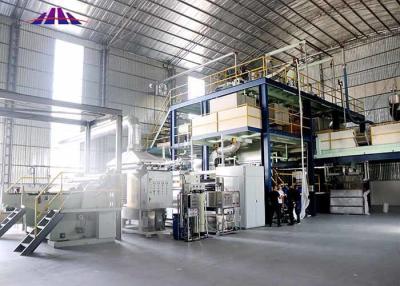 China High Capacity 220V PP Spunbond Nonwoven Production Line OEM Service for sale