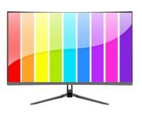 China HDR 400 27 Inch Curved Game Monitor 350cd/m2 Brightness 1920X1080 Resolution for sale