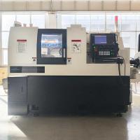 China High Precision CNC Lathe Machine With Chip Conveyor And Bar Feeder For Swiss Type Metal Turning for sale