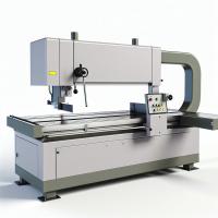 China Heavy-Duty Industrial Applications 300mm Sawing Range Metal Band Sawing Machine with 45m/min Blade Speed for sale