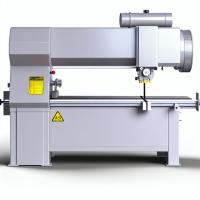 China Manufacturing Plant Metal Band Sawing Machine with 300mm Sawing Range and 0.42kw Oil Pump Motor for Heavy Duty Cutting for sale