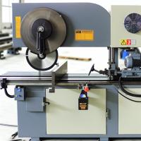 China Manufacturing Plant Metal Band Sawing Machine with 300mm Sawing Range and 0.42kw Oil Pump Motor for Heavy Duty Cutting for sale