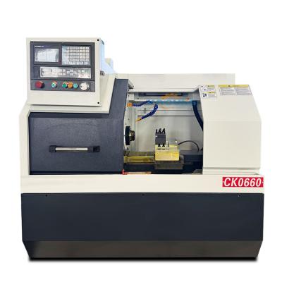 China Small and Precision CNC Lathe CK0660 CK0640 cnc lathe machine GSK control system for sale