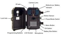 China 12MP 1080P Waterproof Deer Hunting Trail Cameras for sale