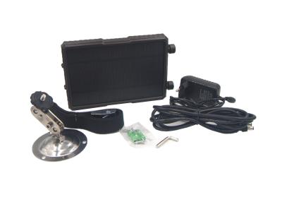 China Outdoor Solar Panel Supply Power Continuously to Security Camera with Adjustable Mount for sale