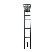 China 2600mm Aluminum Hunting Tree Stand Folding Ladders 8 Steps for sale