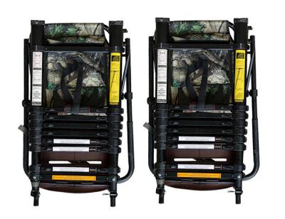 China Telescopic Folding Extendable Portable Aluminium Ladder Hunting Tree Stand for sale