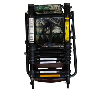 China Folding Telescopic Aluminum Ladders 2600mm Extension Hunting Tree Stand for sale