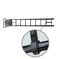 China 8 Steps Flolding Aluminium Telescopic Ladders Hunting Tree Stand for sale