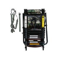 China Aluminum Telescopic Folding Ladder 2600mm Extension Hunting Tree Stand for sale