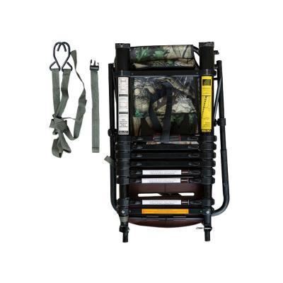 China Aluminum Telescopic Folding Ladder 2600mm Extension Hunting Tree Stand for sale