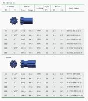 China 11 Taper Hard Rock Drill Dth Hammer Bit PDC 3 1/2