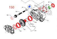 China Gear Driving Shaft 86323953 for Montabert HC50 Hydraulic Drifter Accessories Mining Machinery Parts for sale