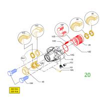China 86706819 Retainer Chuck Be Suitable for Montabert HC50 Rock Drill Parts Fast Delivery for sale