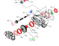 China 101100250 or 86334141 Gear Driving Be Suitable for Montabert HC50 Rock Drill Parts Fast Delivery for sale