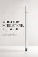 China Wholesale Universal Stylus Pen, No Battery Touch Screen Pen with Magnetic Cap for sale
