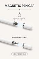 China Custom Logo Stylus Pen, OEM 2-in-1 Disc & Mesh Tip Passive Capacitive Pen, Universal iPad iPhone Android Tablets, Factory Direct for sale