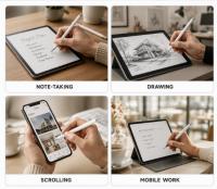 China Custom Logo Stylus Pen, OEM 2-in-1 Disc & Mesh Tip Passive Capacitive Pen, Universal iPad iPhone Android Tablets, Factory Direct for sale