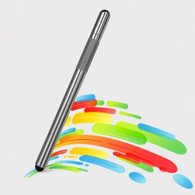 China Universal Capacitive Stylus Pen for Touch Screen Tablets Phones, 2 in 1 Disc and Pencil Tips, No Battery, for Writing Drawing for sale